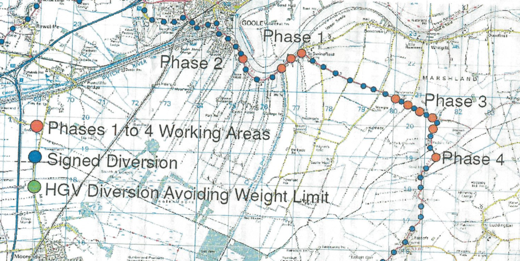 A161 Old Goole to Eastoft | Eastoft